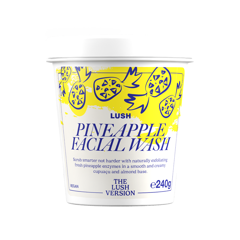 Pineapple Gentle Exfoliating Face Wash | Lush Fresh Handmade Cosmetics ...